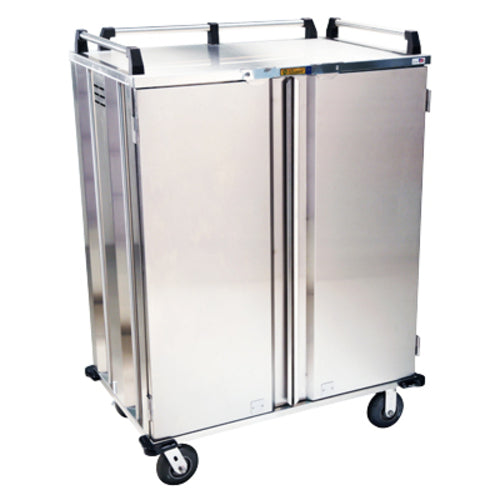 Alluserv ST2D2T20 Ambient Meal Delivery Cart w/ (20) Tray Capacity, St ...