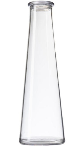 Tablecraft 11802 34 oz Carafe w/ Lid - SAN, Clear — City Food Equipment