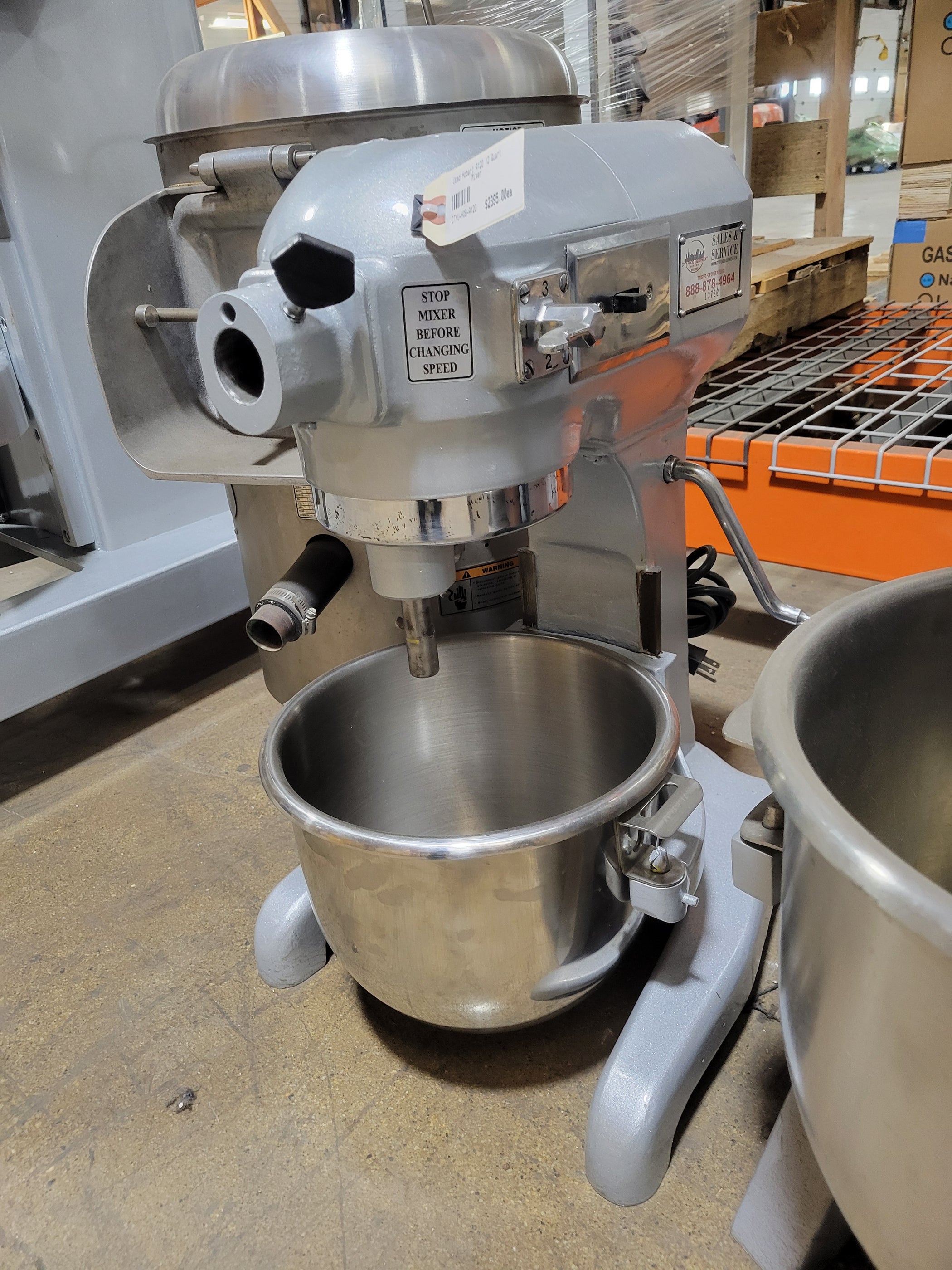 Hobart A120 - 12 Qt. Commercial Dough Mixer — City Food Equipment