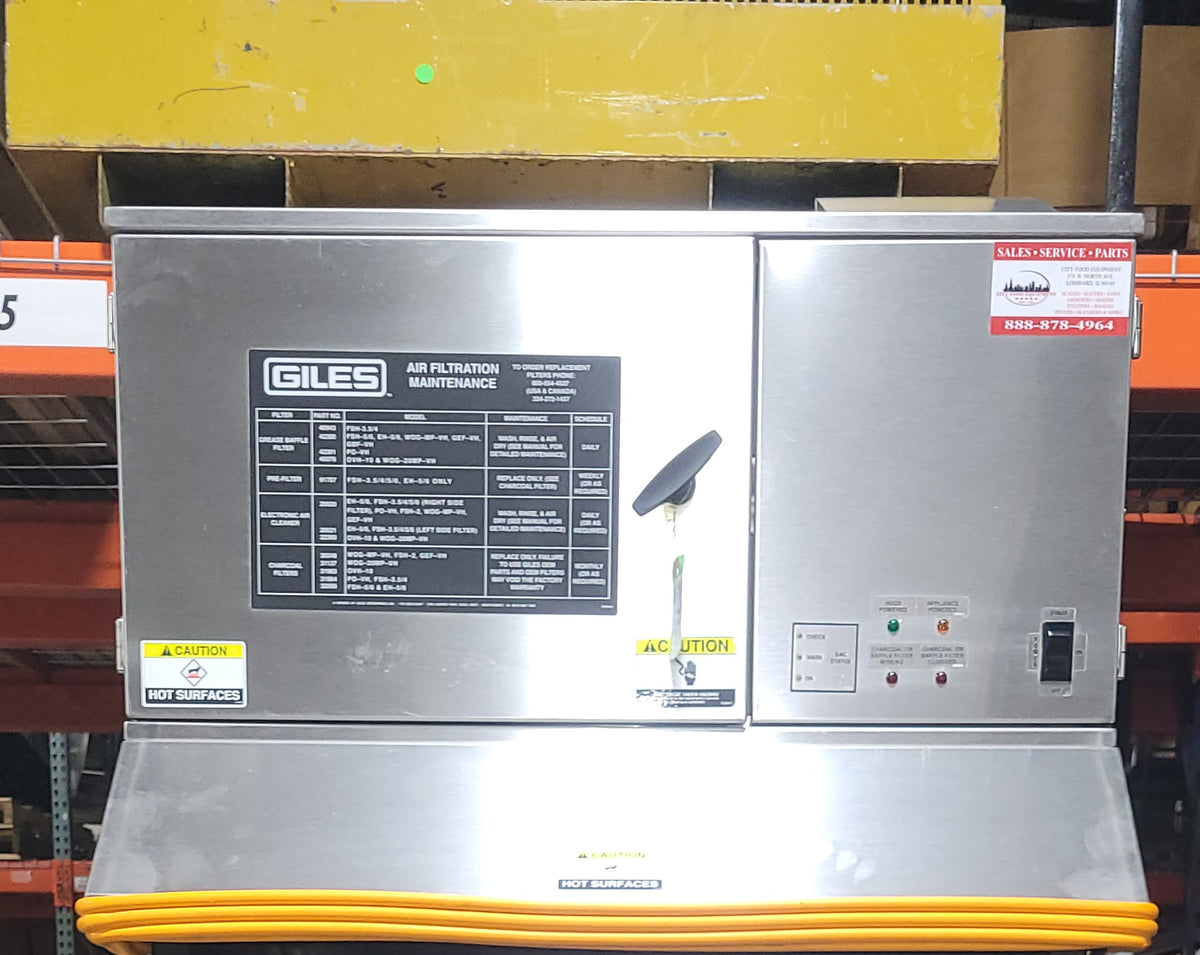 USED Giles OVH-10 Commercial Ventless Hood — City Food Equipment