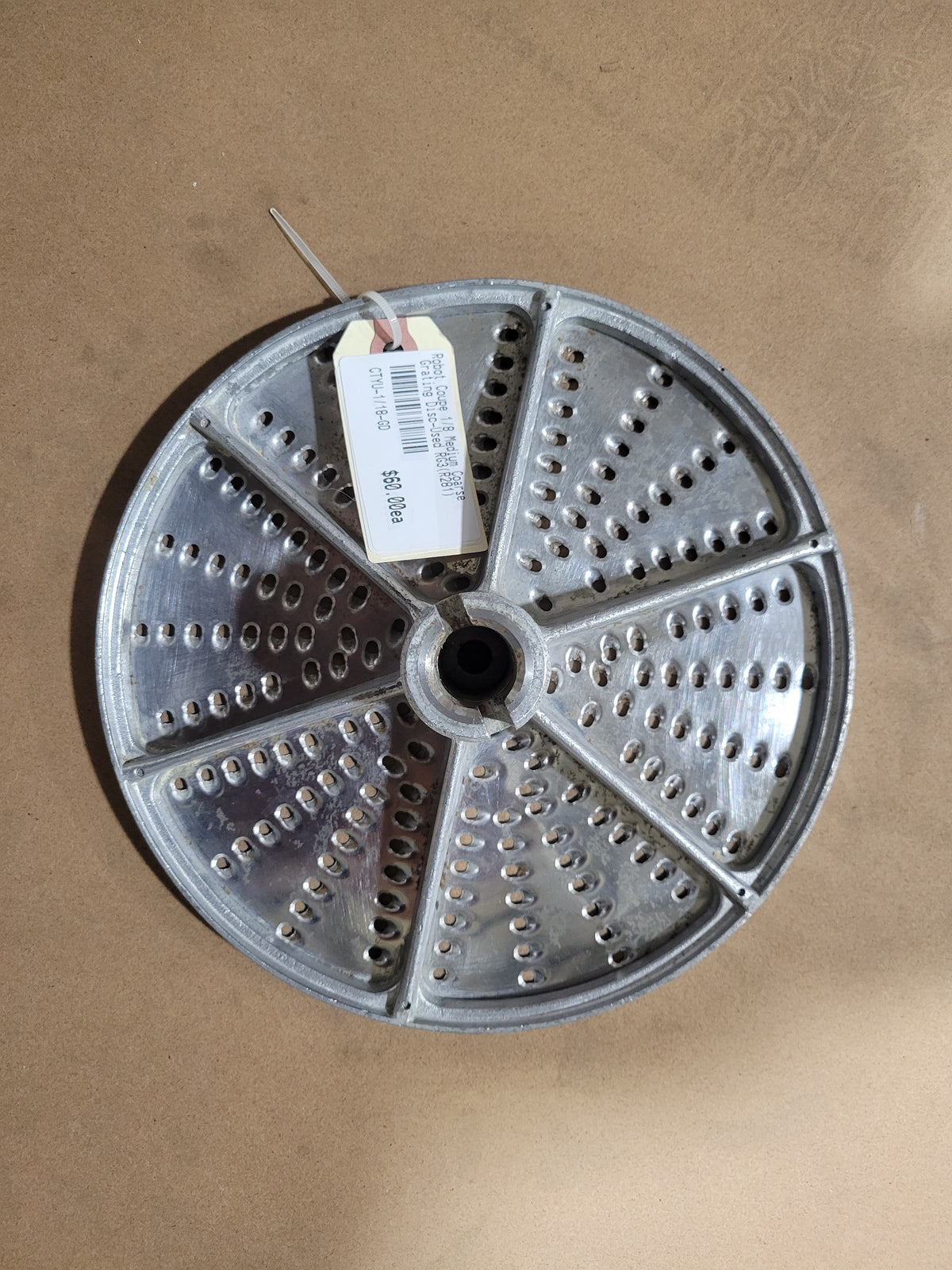 Robot Coupe 1/8 Medium Coarse Grating Disc-Used RG3(R281) — City Food ...