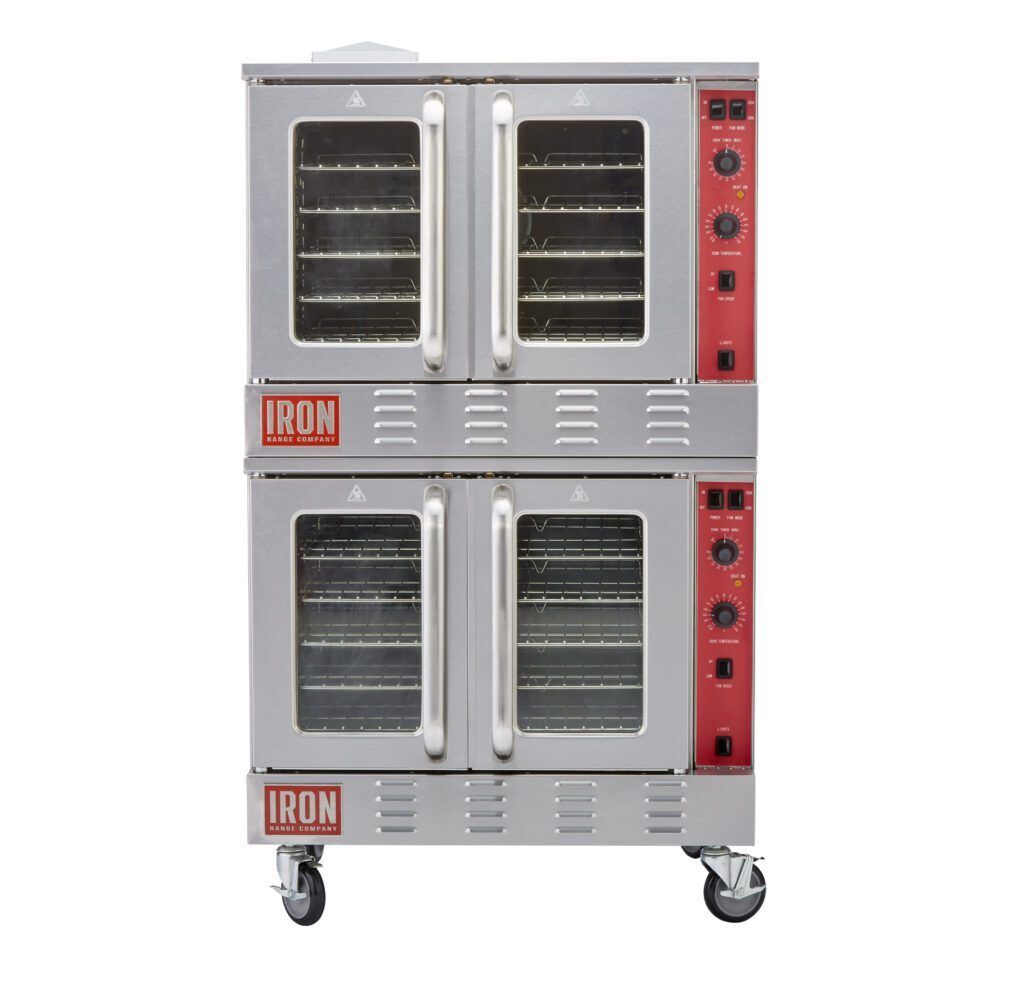 Iron Range IRCO2 Double Deck Commercial Gas Convection Oven - Standard ...