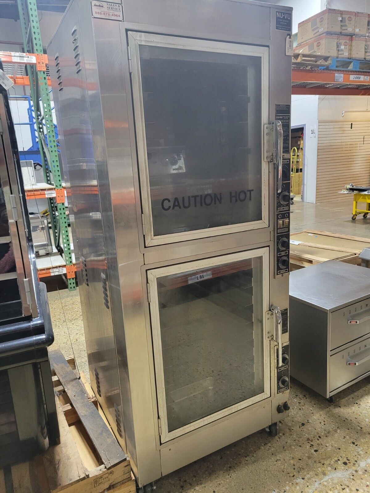 Used NU-VU OP-2FM Jet Air Oven/Proofer Combo — City Food Equipment